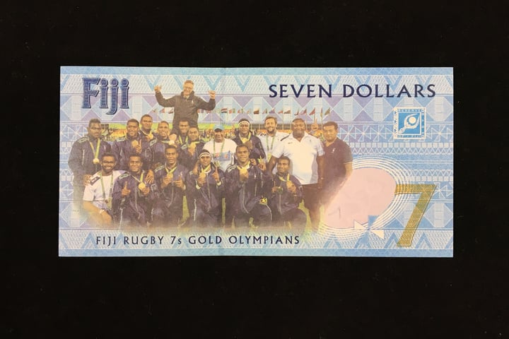 #FromTheVaults - Fijian seven-dollar note