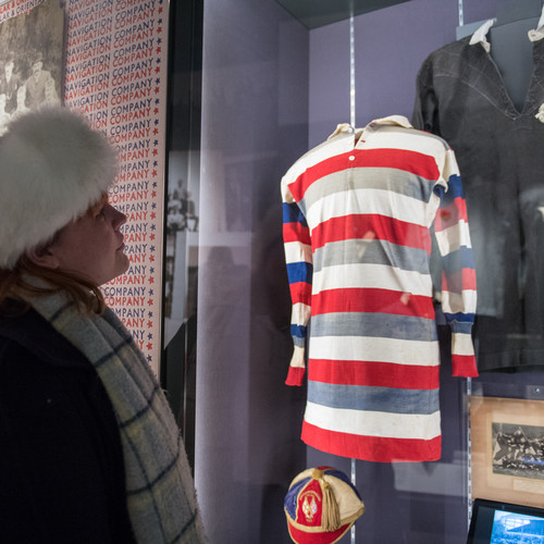 Collection at the World Rugby Museum